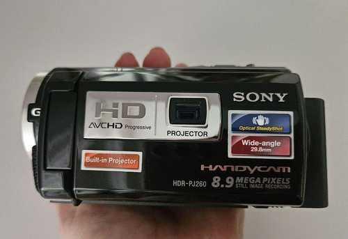 Видеокамера sony hdr-pj260e