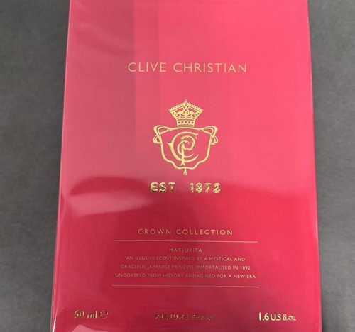 Clive christian crown collenction matsukita 50мл