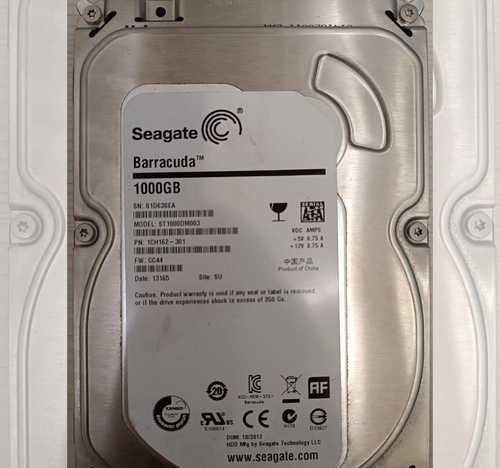 Жесткий диск Seagate Barracuda 1 TB