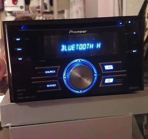 Автомагнитола pioneer 2din с блютузом Fn-P80bt