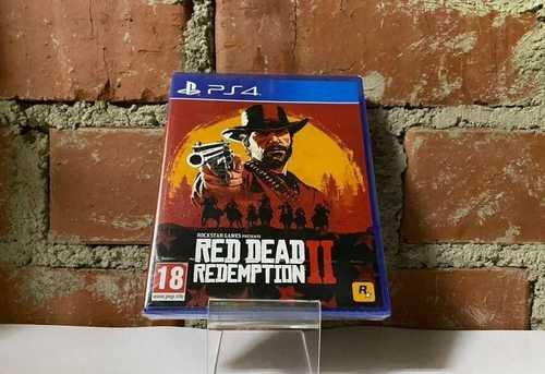 Диск Red Dead Redemtion 2 (PS4) новый