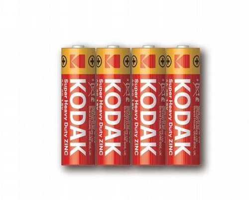 Батарейка Kodak Super Heavy R6 (Duty Zinc) AA (4 ш