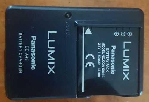 Зарядное устройство Lumix DEA42 и батарея cgas005e