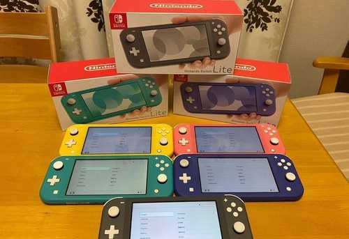 Nintendo Switch Lite 288gb новый, прошитый