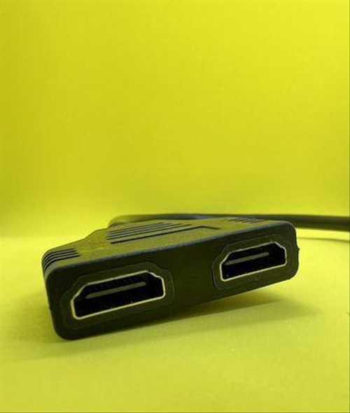 Переходник hdmi на 2x hdmi