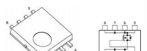 Микросхема tpca8012-H N-Channel mosfet 30V 40A