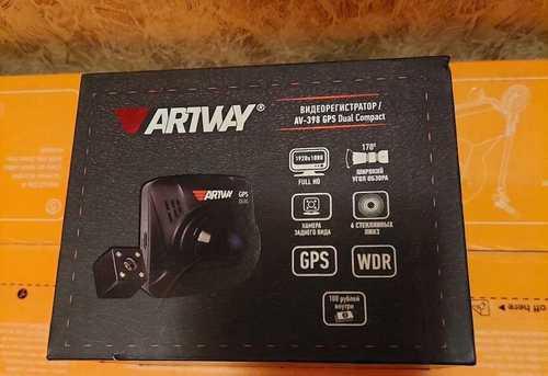 Видеорегистратор Artway AV-398 GPS Dual 2 камеры