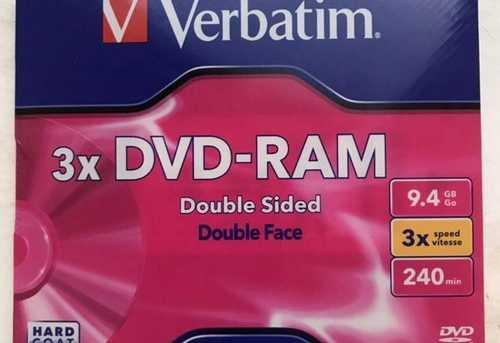 Диски Verbatim DVD-RAM 9,4Gb