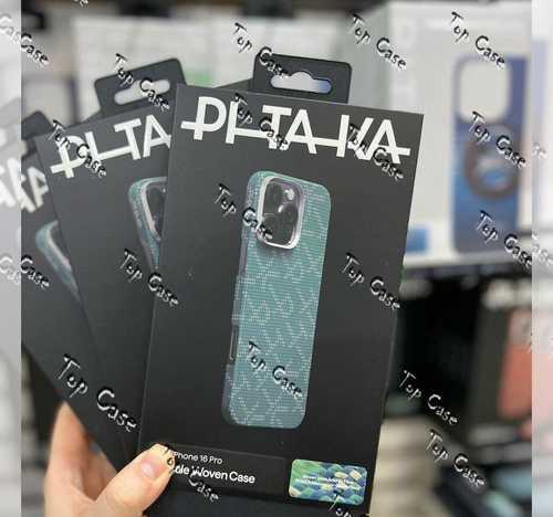 Чехол Pitaka Aties Tactile Ptk Case 16 Pro Green