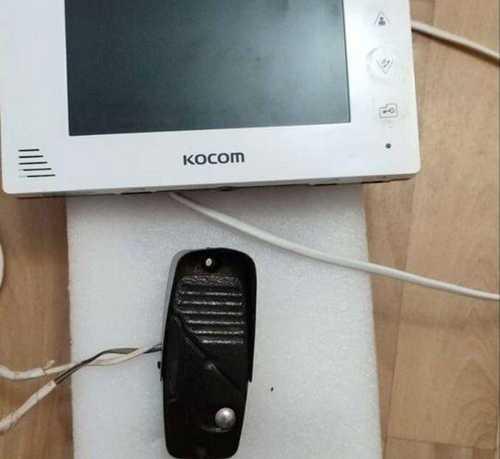 Видеодомофон Kocom KCV-A374SD+ вызывная панель