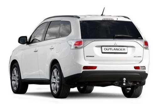 Фаркоп под квадрат Mitsubishi Outlander III, 2012