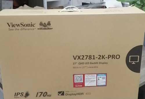 Монитор Viewsonic VX2781-2K-PRO-W