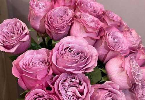 Пионовидные розы, доставка цветов, букет роз