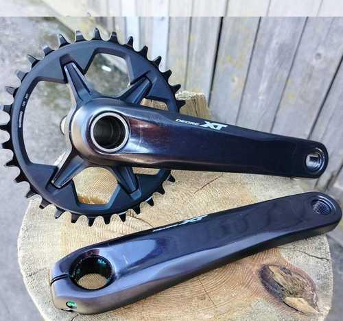 Комплект шатунов Shimano Deore XT FC-M8100