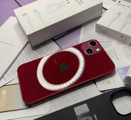 iPhone 13 128 GB RED + (Чехол,Защитное стекло)