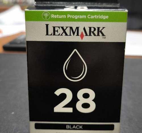 Продам оригинальный картридж Lexmark 28