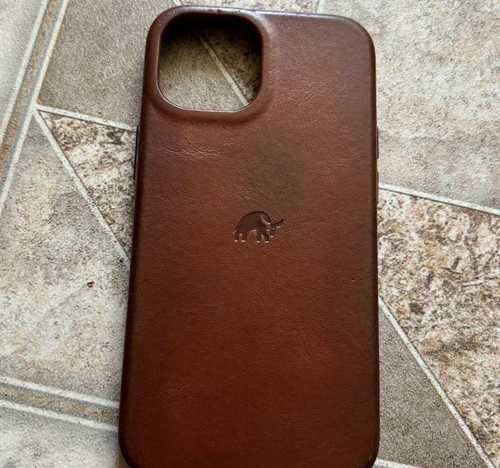 Чехол кожаный Bullstrap для iPhone 13 mini