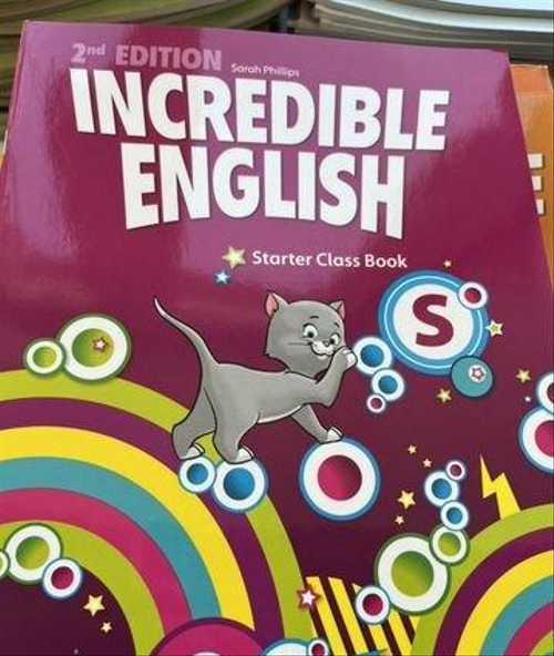 Учебник incredible english starter class book