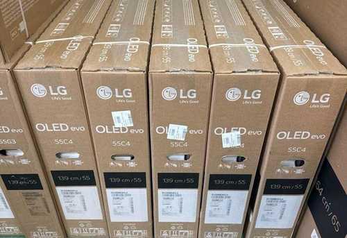 Новинка уже у нас LG oled55C4RLA Ростест