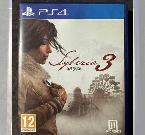 Игра сибирь 3 syberia 3 для ps 4