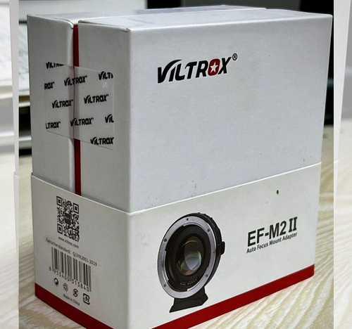 Адаптер для обьектива Viltrox EF-M2 II