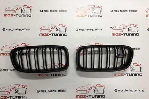 Решетка черный мат "M" Bmw 3 Series F30 2011-2019