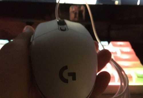 Игровая мышка logitech g102 новая
