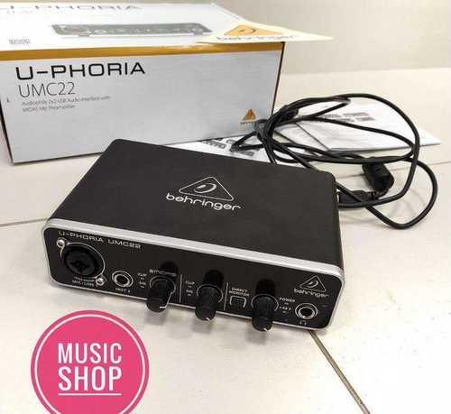 Внешняя звуковая карта behringer u phoria