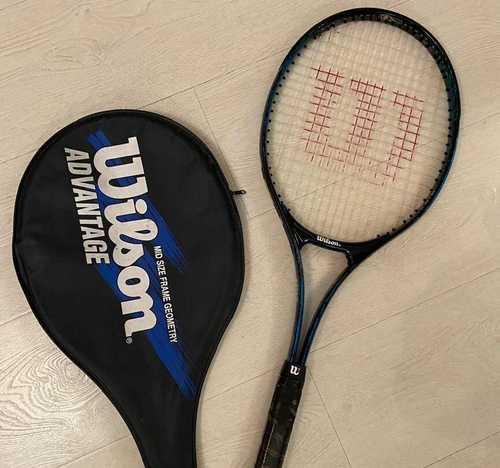 Теннисная ракетка Wilson advantage (mid size frame