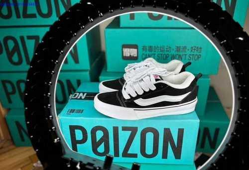 Кроссовки Vans Knu Skool Poizon оригинал
