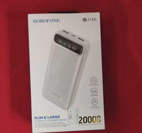 Портативный аккумулятор Borofone BJ14A 20000 mAh