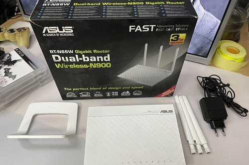 Wi-Fi роутер asus RT-N66W 900 Мбит/с