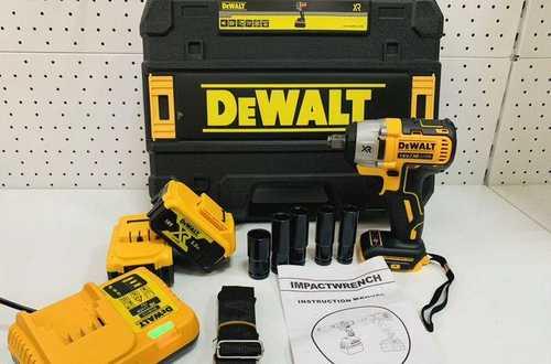 Гайковерт Dewalt 2 18V комплект 6 головок 17-22мм