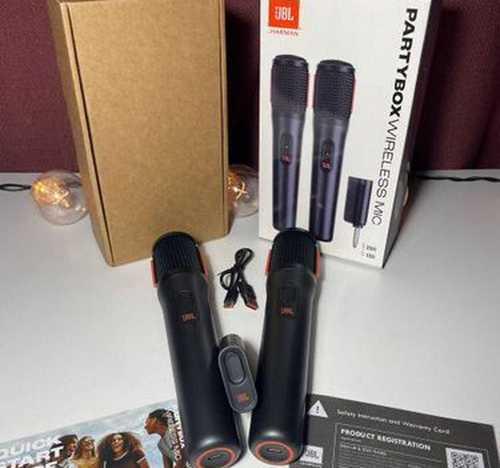 Микрофоны jbl partybox wireless