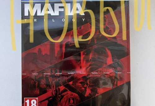 Mafia trilogy ps4 диск новый, русская озвучка