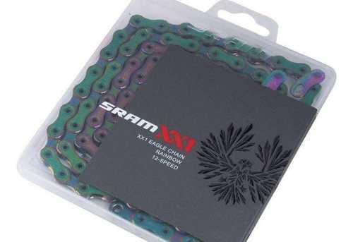 Цепь sram XX1 Eagle 12 speed Rainbow