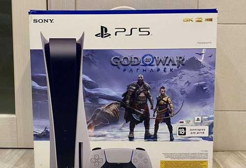 Новая Sony PS5+ God of War Ragnar/Ростест