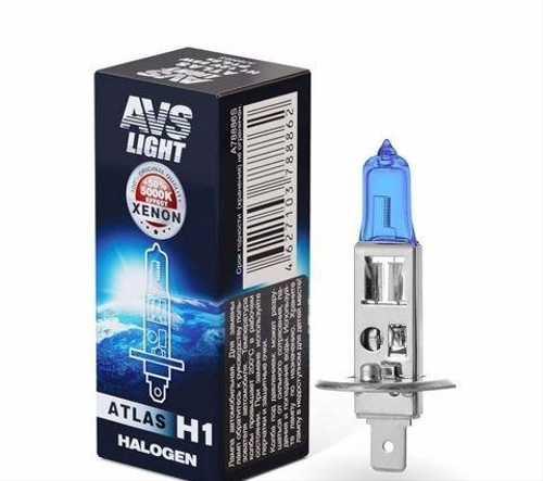 Лампа галогенная AVS atlas BOX /5000К/ H1.12V.55W