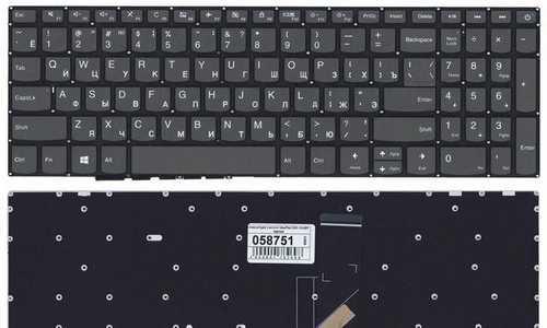 Клавиатура к Lenovo IdeaPad 320-15ABR, 320-15AST S