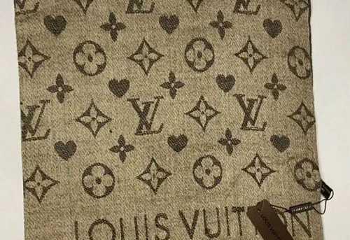 Палантин Louis Vuitton теплый бежевый