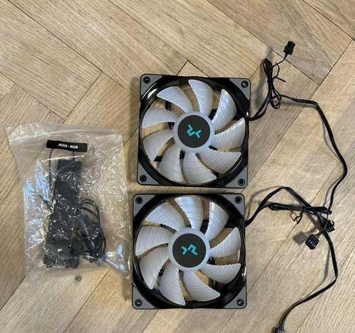 Вентиляторы Deepcool cf120 argb 2шт