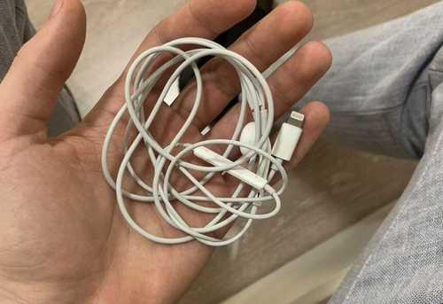 Наушники apple earpods lightning