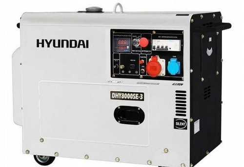 Hyundai DHY 8000SE-3 дизельный генератор