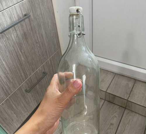 Бутылка стеклянная IKEA