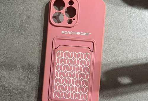Monochrome case card rose для iPhone 13 pro max