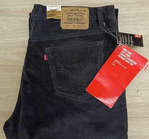 Джинсы мужские вельветовые Levi's 630 раз 54-56