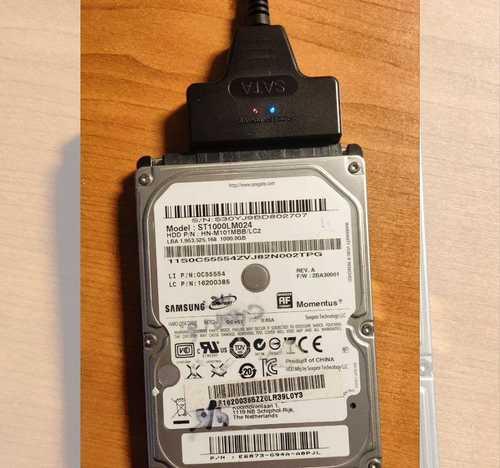 Жесткий диск hdd 2.5 1tb 1000гб