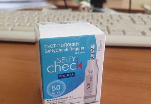 Тест полоски selfy check regular