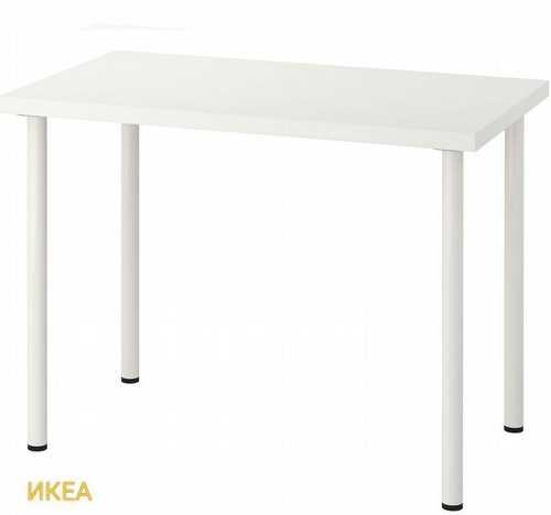 Стол обеденный IKEA белый Линнмон/Адильс