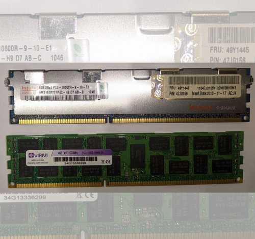 Серверная оперативная память DDR3 8 gb 1333 mhz